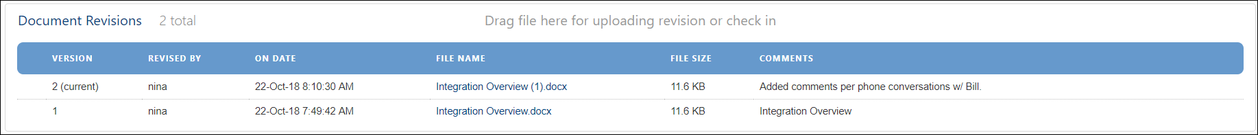 How to Modify Document Revisions